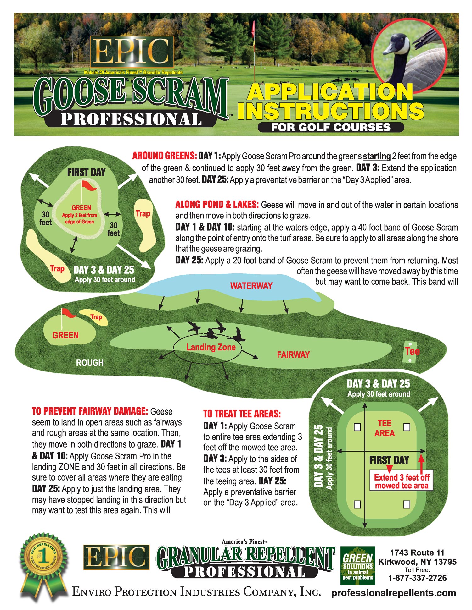 Granular repellents for golf course pest control - GCMOnline.com